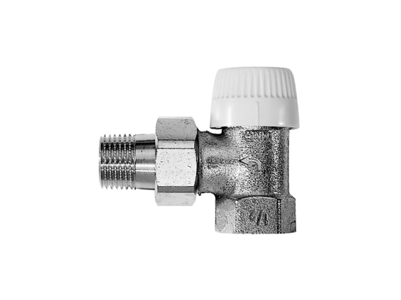 Termostatický radiátorový ventil rohový 1/2" nakoupit u OBI