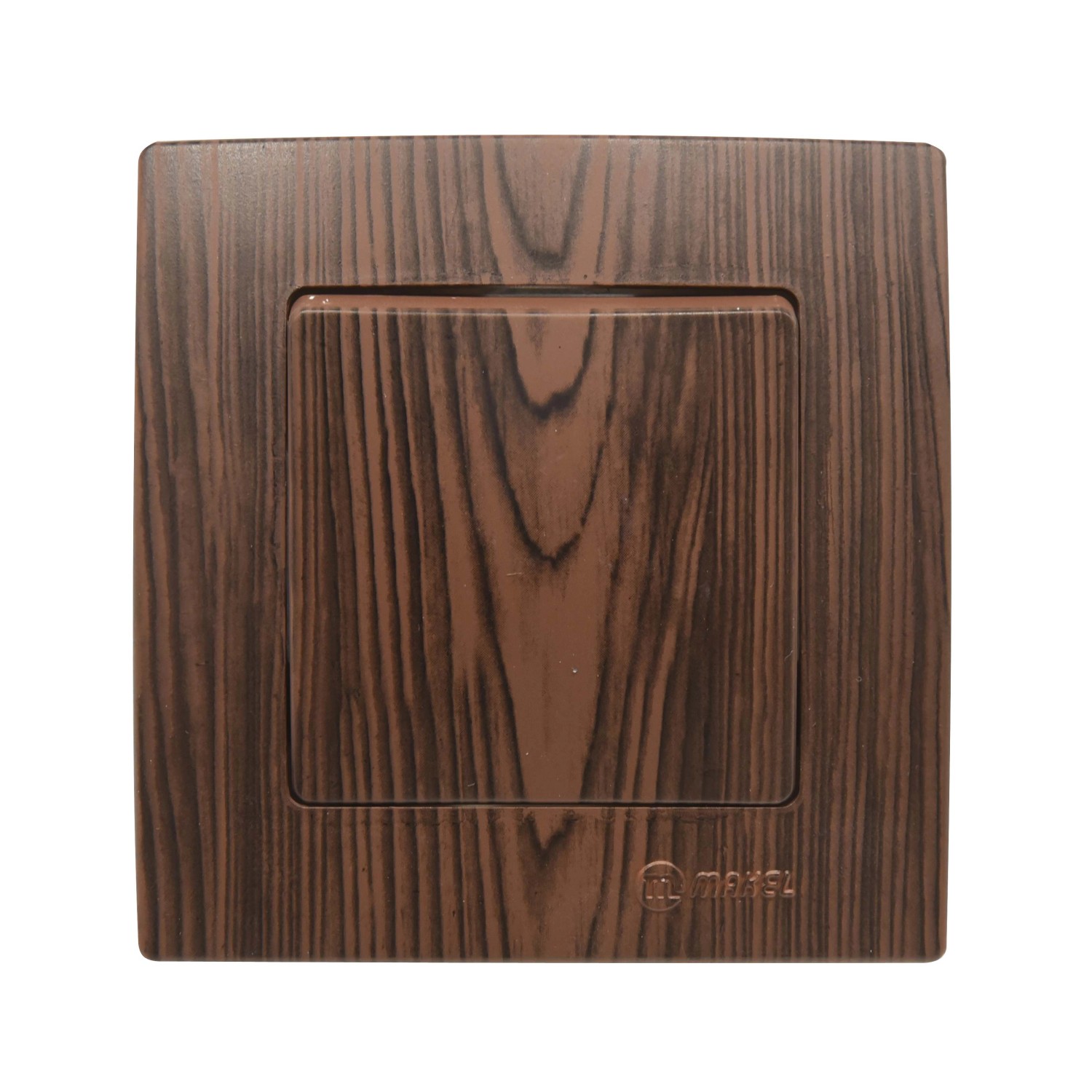 Makel Spínač ř. 1 Lilium Kare, 10 AX - 250 V, tmavé dřevo nakoupit u OBI