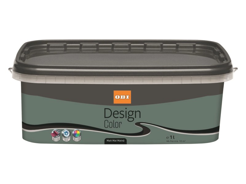 OBI Interiérová barva Design Color matná Eukalyptus 1 l nakoupit u OBI