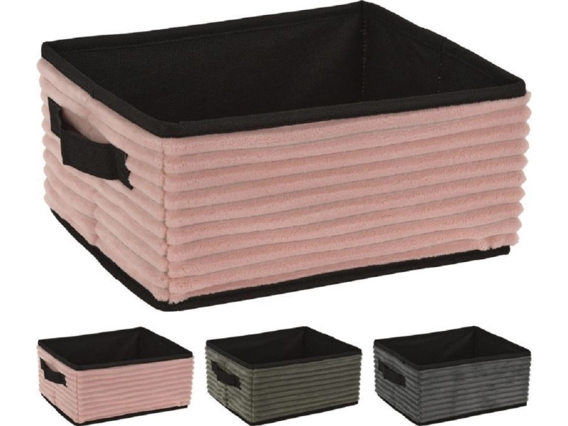 Box úložný dekorativní, 3 barvy, 27 x 22 x 13 cm nakoupit u OBI