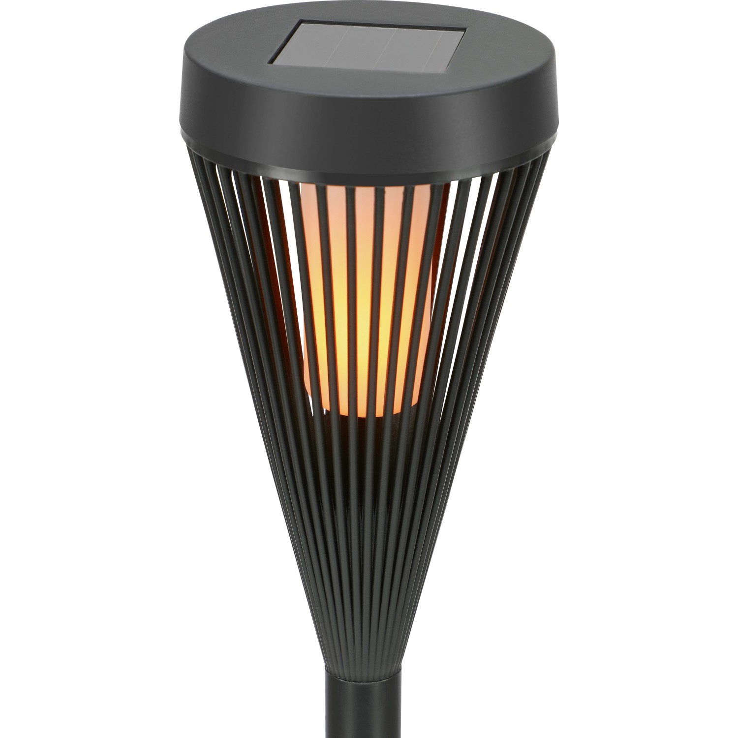 Solární LED dekorativní svítidlo pochodeň se zápichem, IP44, pr. 10 x ...