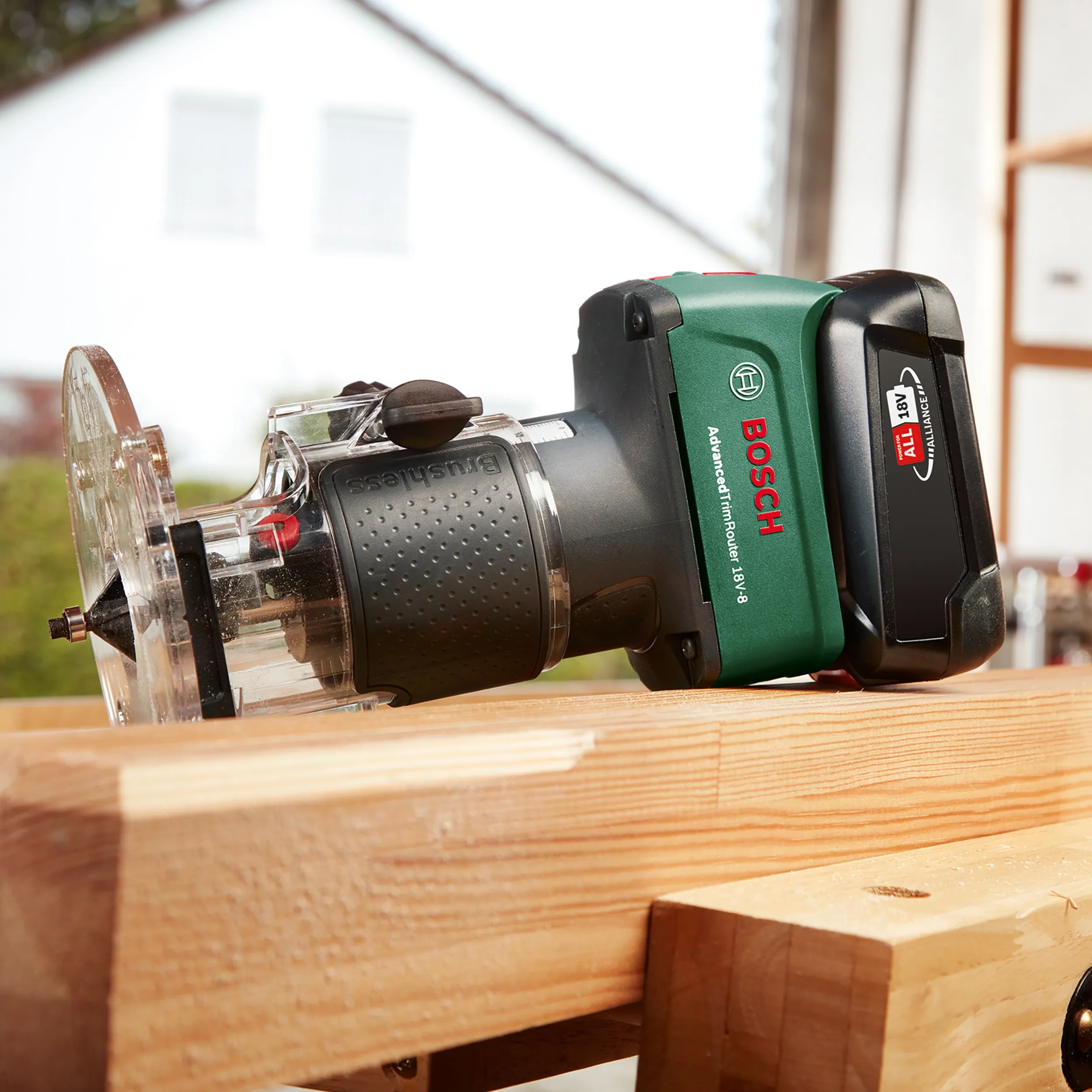 Bosch Aku horní frézka Advanced TrimRouter 18 V-8 bez aku koupit v OBI