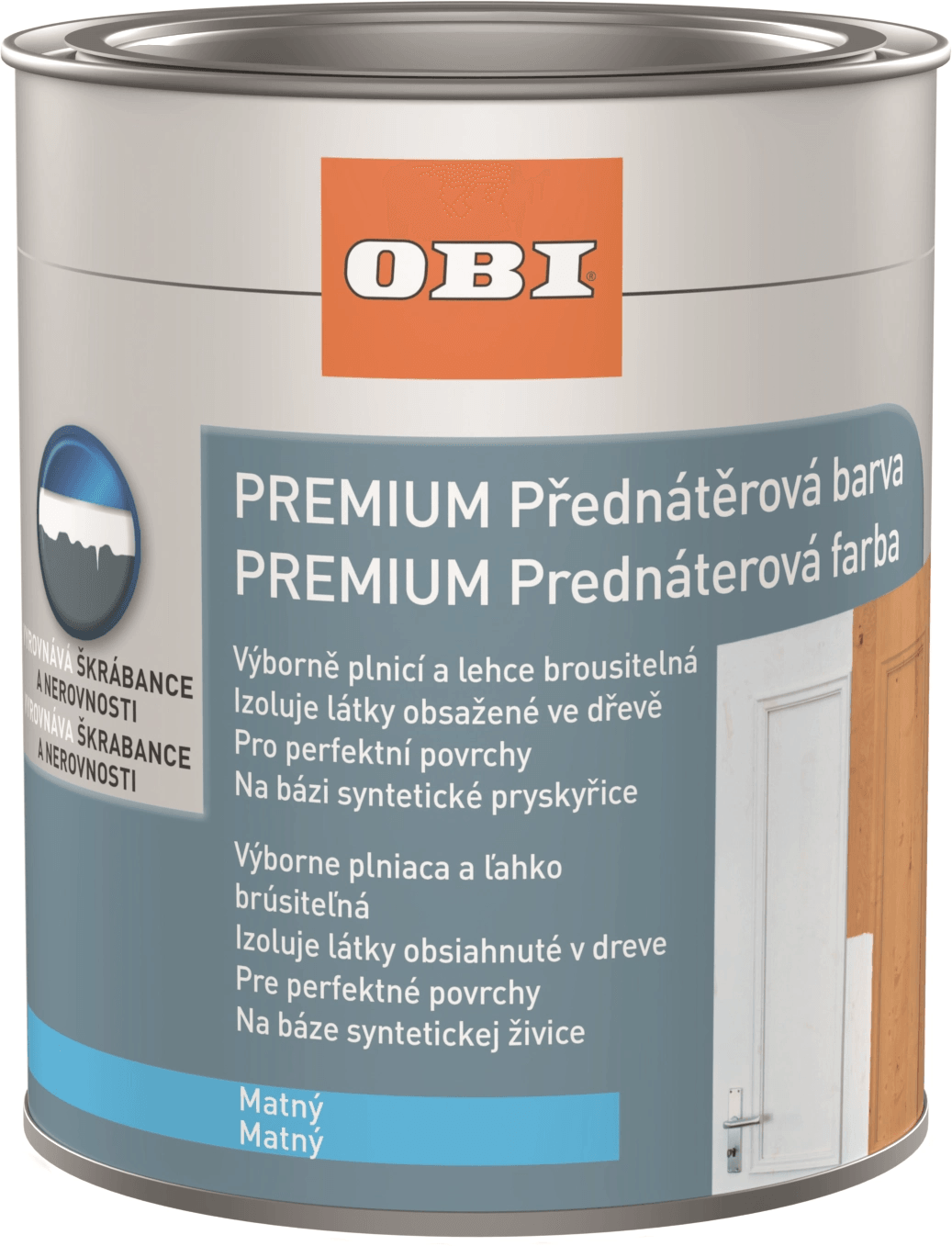 OBI PREMIUM Přednátěrová barva bílá 375 ml nakoupit u OBI