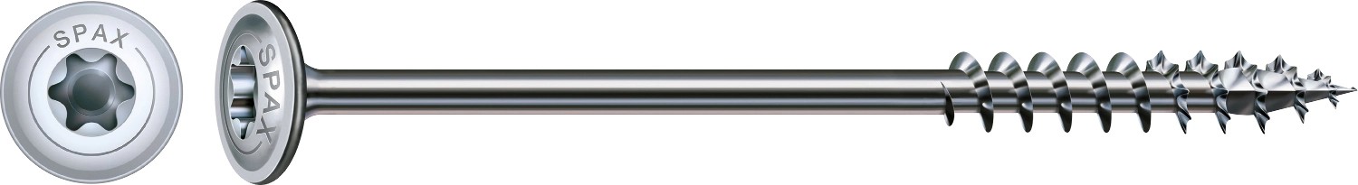 Spax Vrut talíř.hlava Hi.Force T-Star+ T30 4CUT část.závit Wirox 6x100 mm 24 ks koupit v OBI