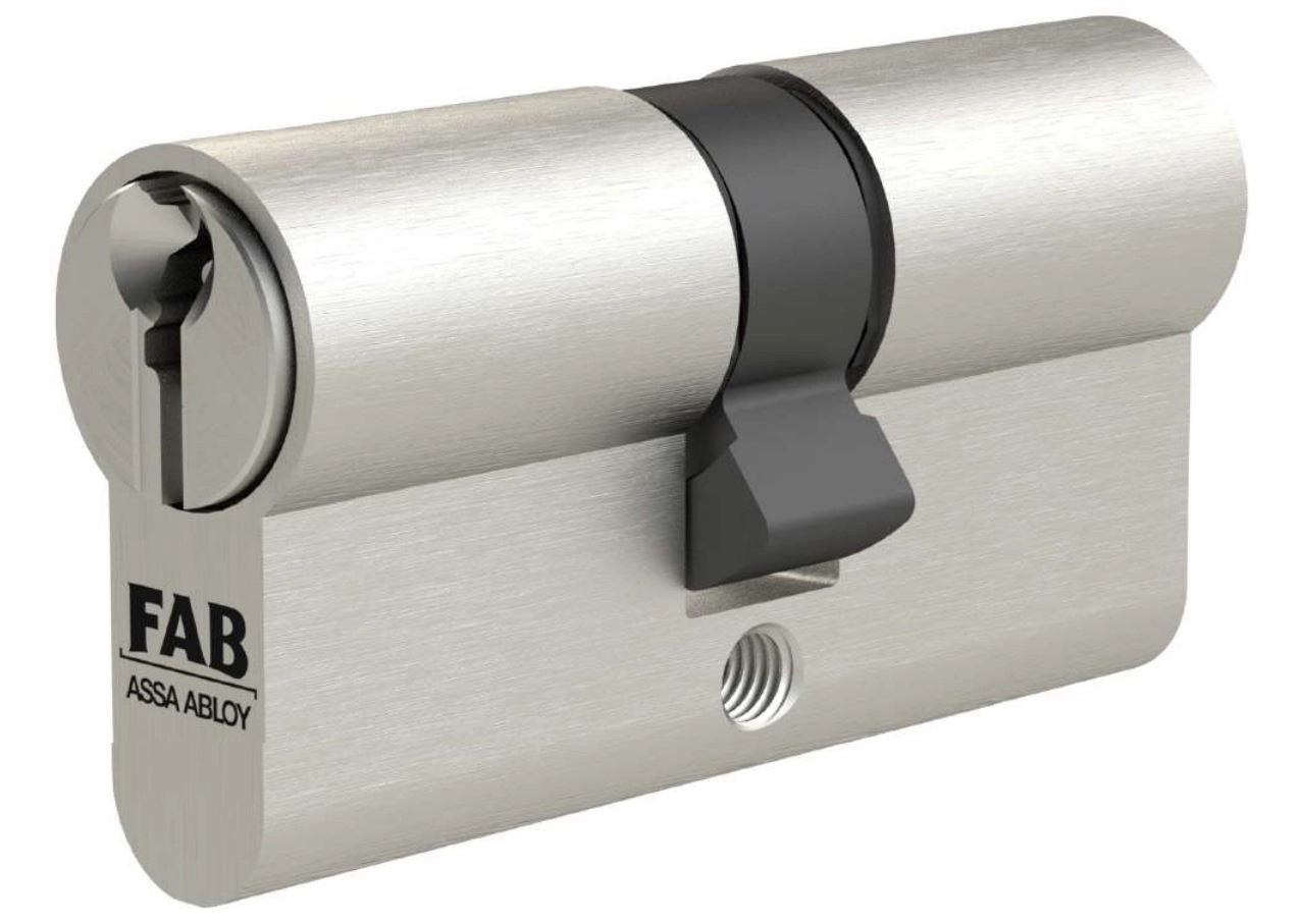 FAB Cylindrická vložka FAB3HOME 30/35, RC3/BT3, 6 klíčů, satén nikl, blister nakoupit u OBI