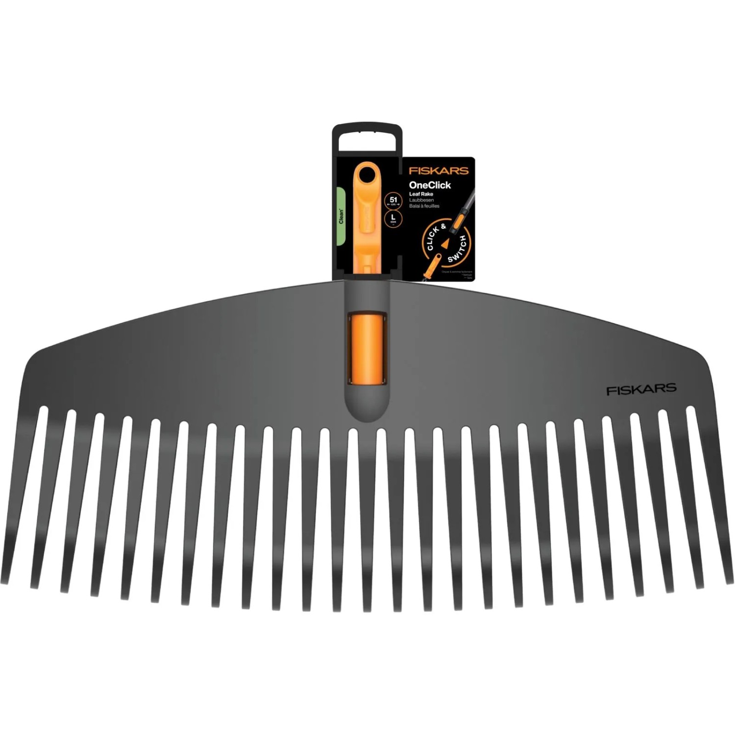 FISKARS Hrábě na listí OneClick Clean L 51 cm nakoupit u OBI