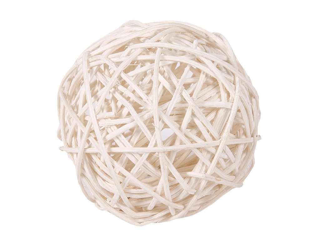 Koule ratanová aranžovací, bílá, pr. 6 cm nakoupit u OBI