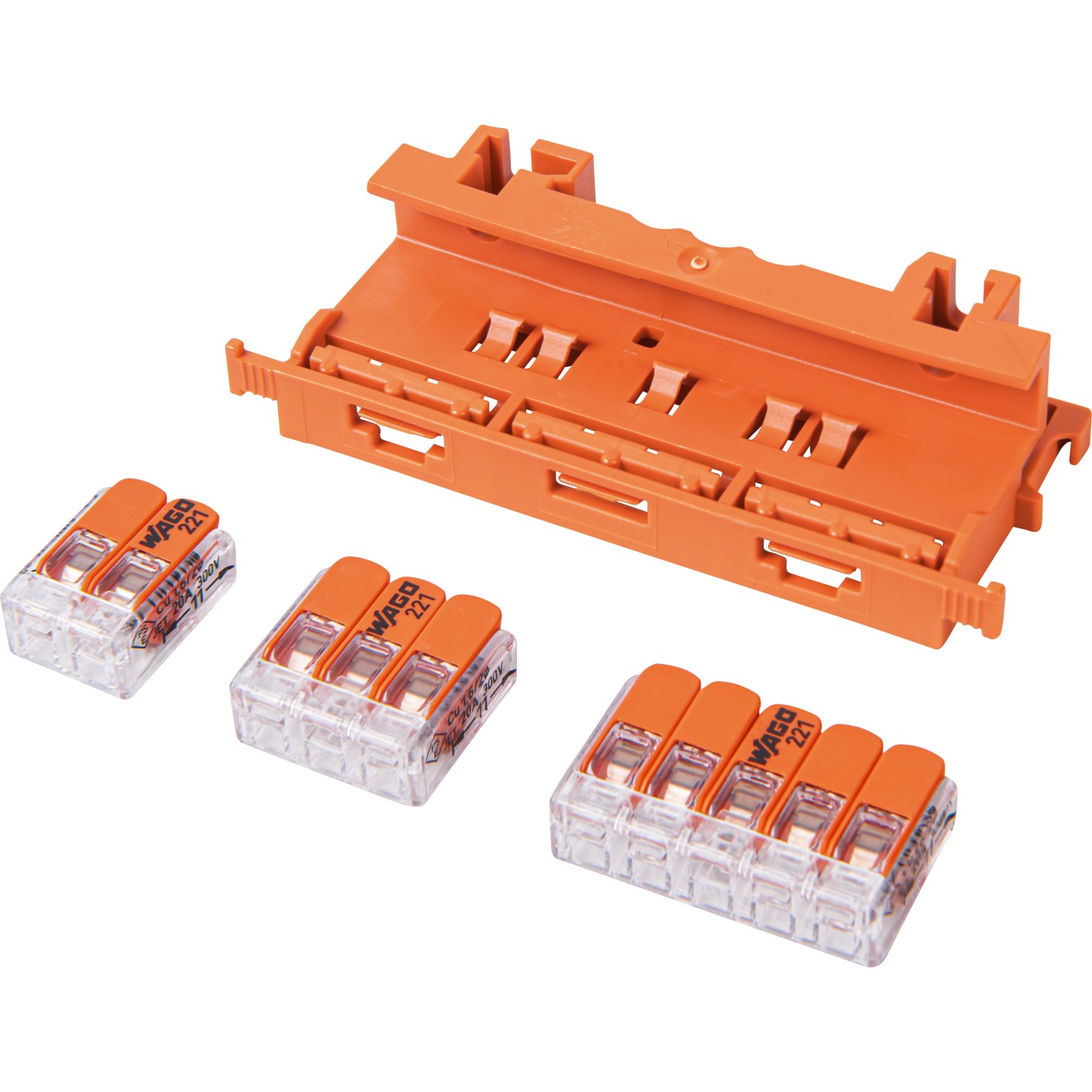 Wago Sada propojovacích svorek L-BOXX Mini 887-952 (řada 221) koupit v OBI