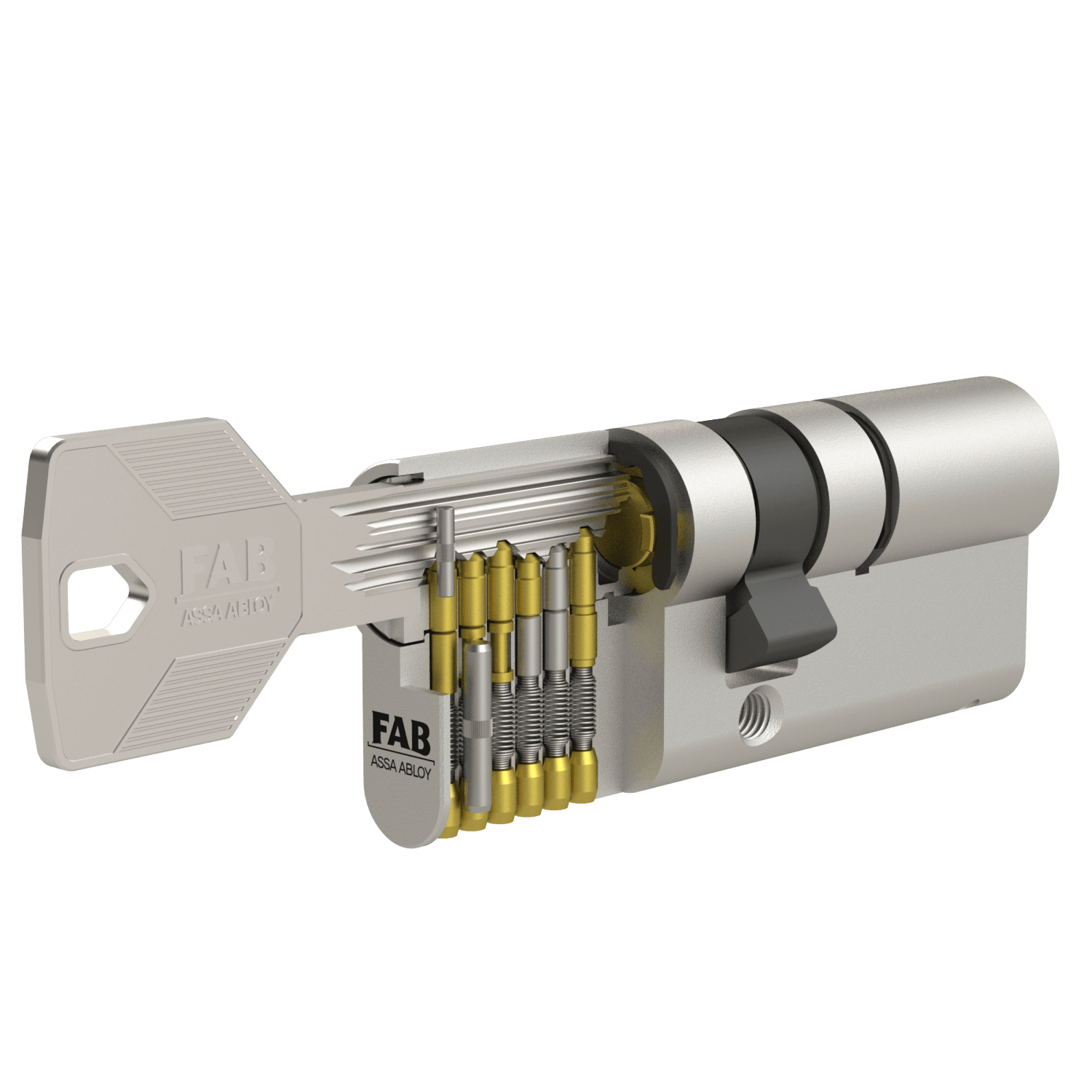 FAB 3***PROFI Oboustranná cylindrická vložka 3P.00/DNs 35+40, 5 klíčů nakoupit u OBI
