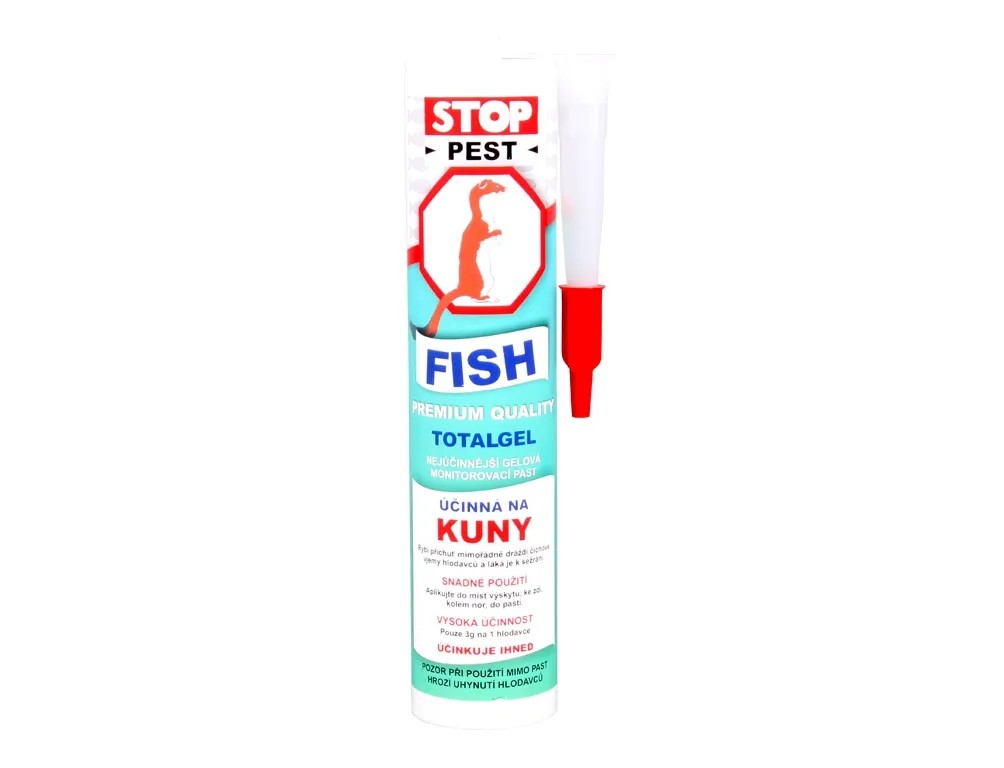 Fish total gel monitorovací past na kuny 230g koupit v OBI