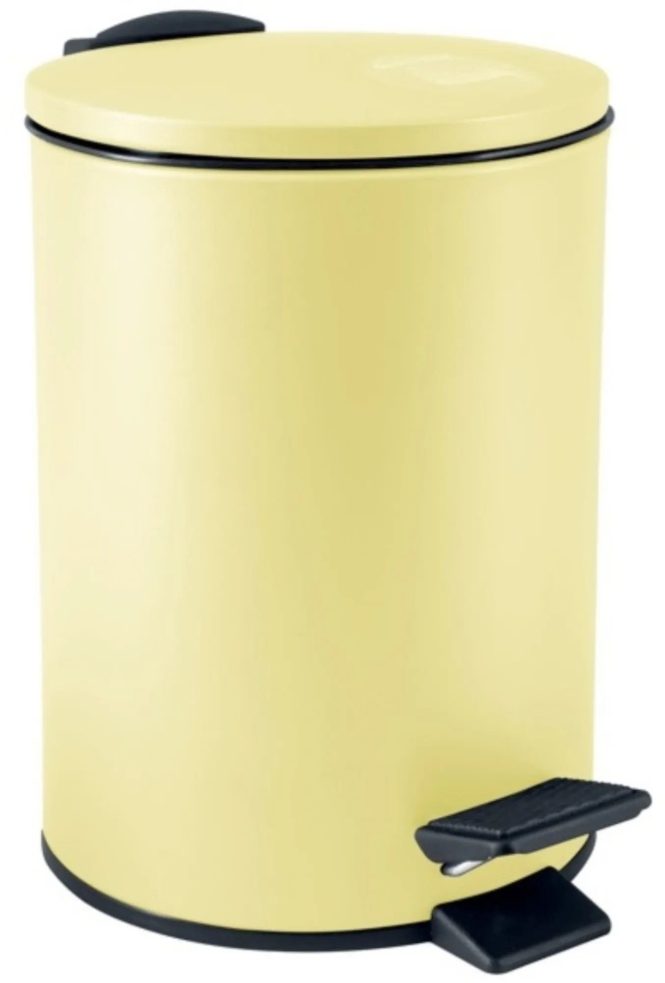Spirella Nášlapný odpadkový koš Adelar, žlutá matná, 3 l nakoupit u OBI