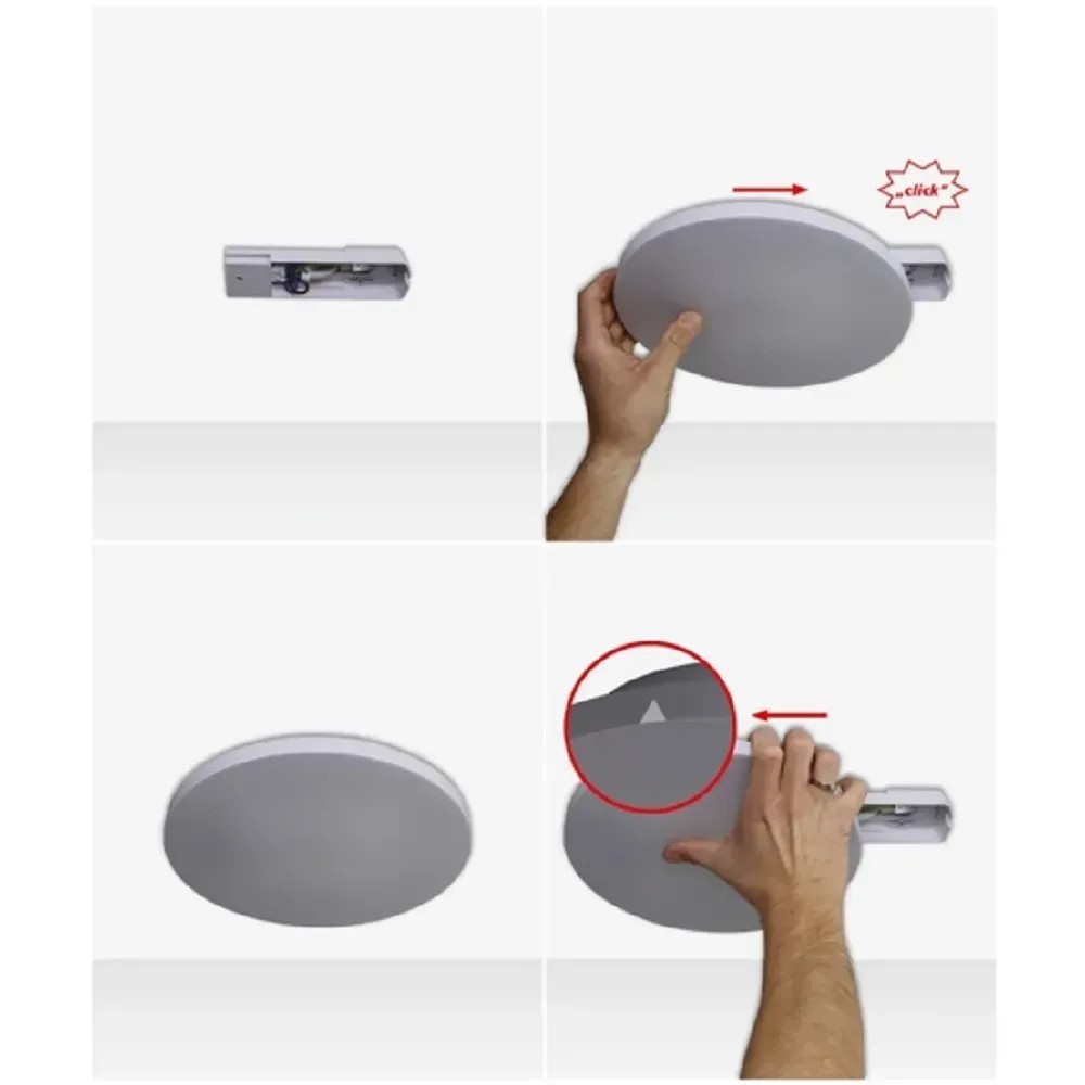 e2 elektro LED stropní svítidlo ROME, 15W, 2000lm, 4000K, IP20, pr. 25 ...