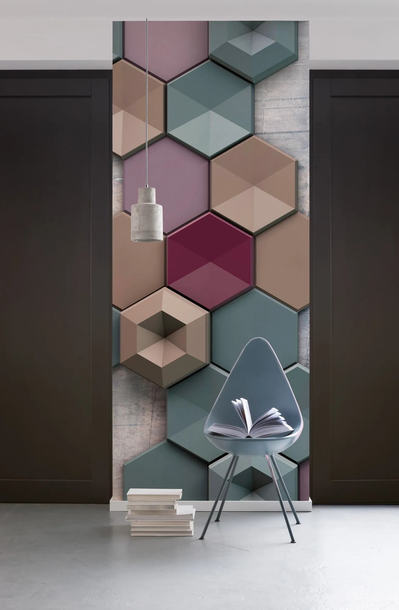 Komar Vliesová fototapeta Hexagon 100 x 280 cm koupit v OBI