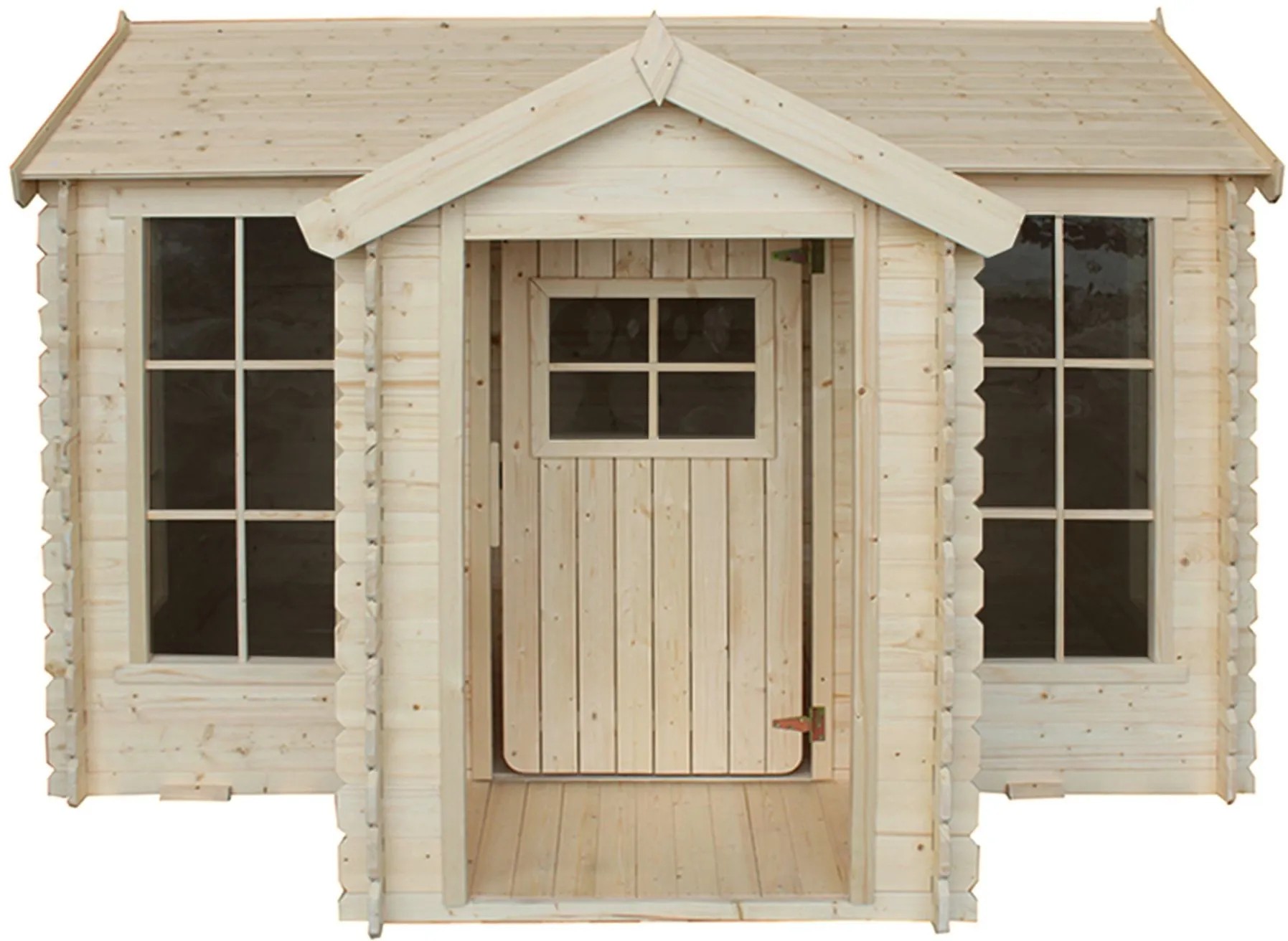 Timbela Dřevěný domeček pro děti M520 s podlahou, 223 x 118 cm