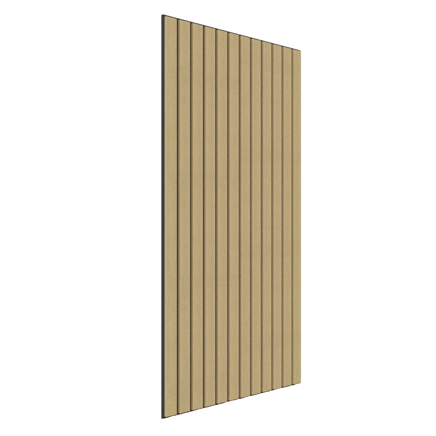 Denpanels Akustický panel FOILED dub hnědý černá plsť 120 x 60 x 1,9 cm ...