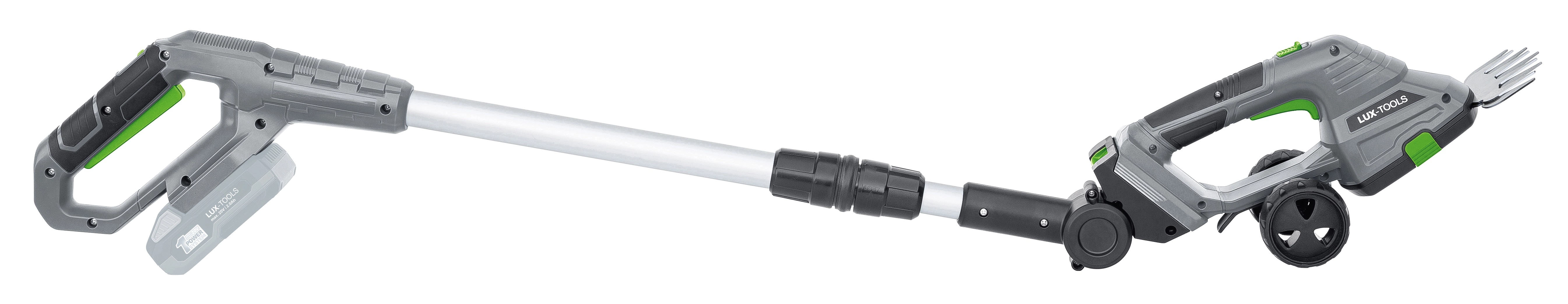 LUX-TOOLS 1 PowerSystem Aku teleskopické nůžky na trávu a keře A-GS-20/20T Solo nakoupit u OBI
