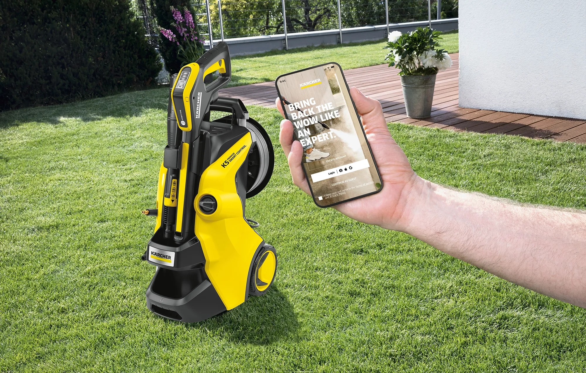 Kärcher Vysokotlaký čistič K 5 Premium Smart Control Flex Home koupit v OBI