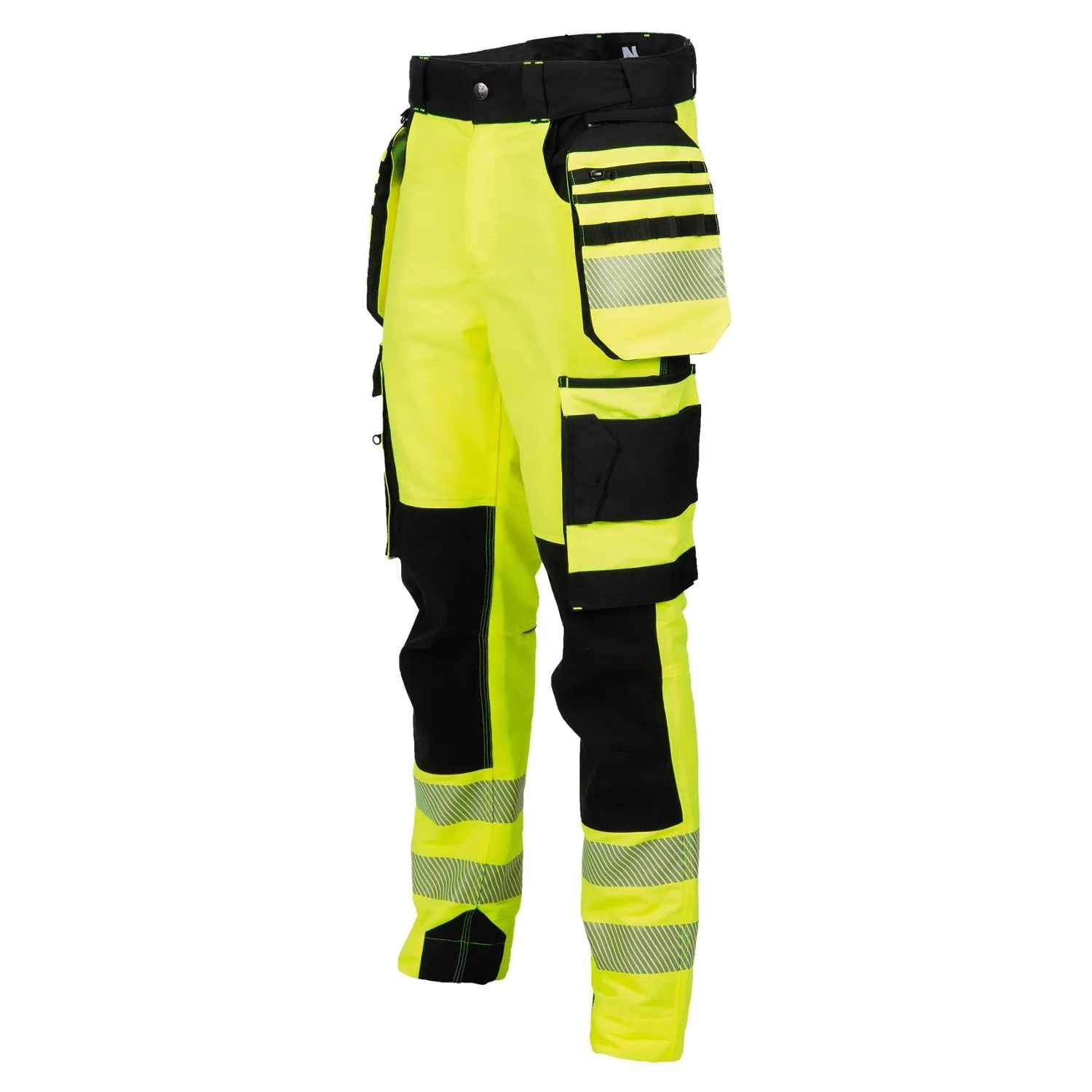 NINE WORTHS Pracovní kalhoty HI-VIS ROCKET, fluorescenční žlutá, vel. 52 nakoupit u OBI