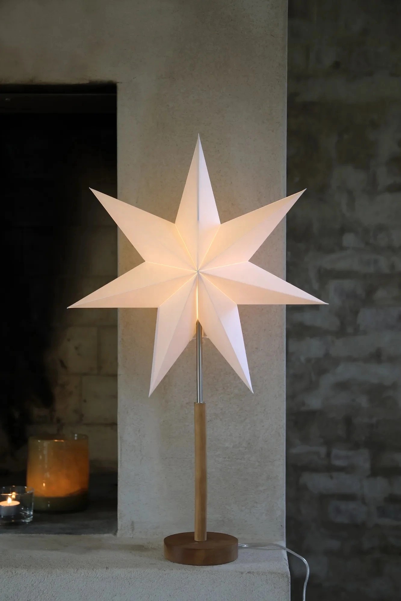 Markslöjd Stojací hvězda SPERANZA hnědá 1x E14 max. 25 W, 18 x 68 x 45 ...