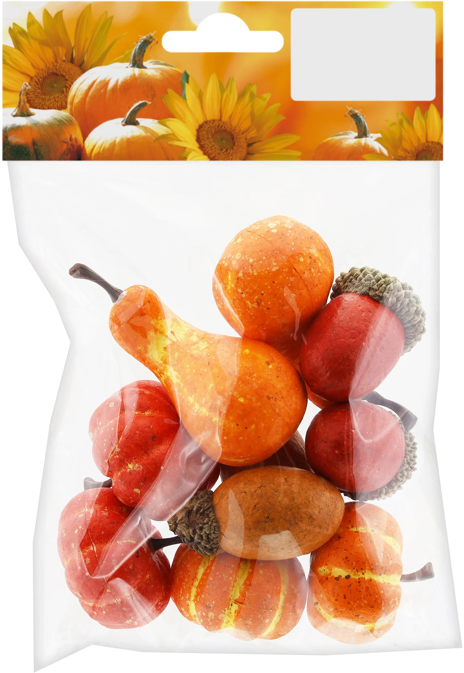 Podzimní dekorace - dýně a žaludy, 10 ks koupit v OBI