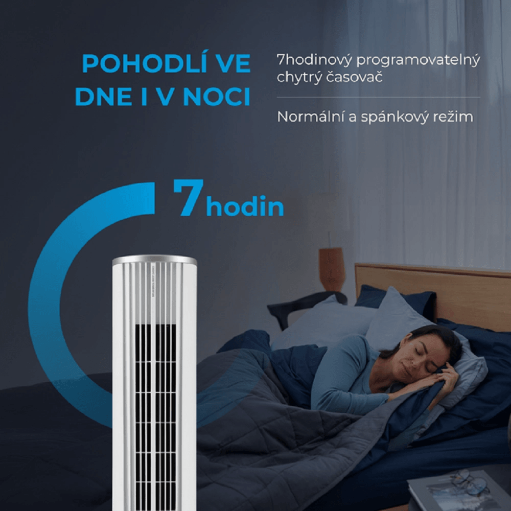 Midea Ventilátor sloupový aroma MFZ402R0BPW bílý nakoupit u OBI