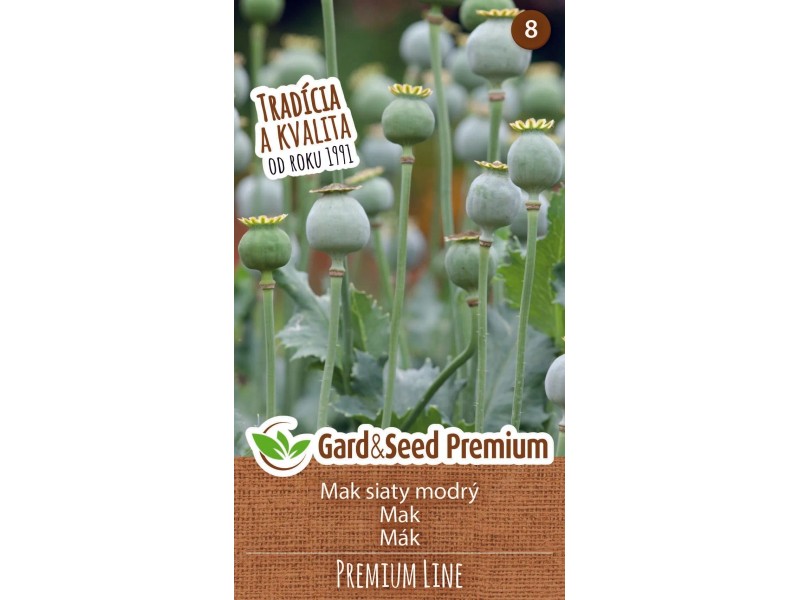 GardenSeed Premium Semínka Mák Setý, 5 g