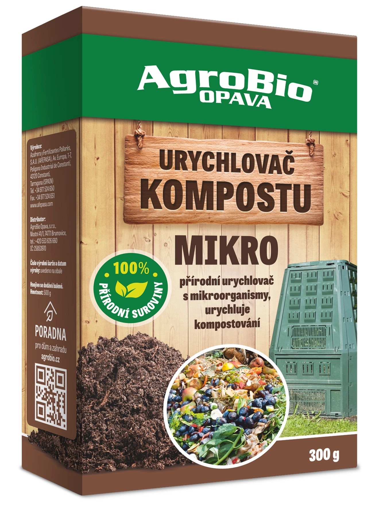AgroBio Opava Urychlovač kompostu MIKRO, 300 g nakoupit u OBI