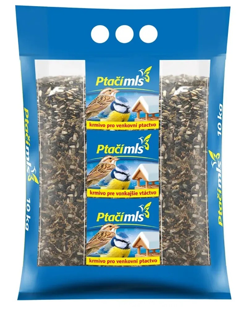 Ptačímls Krmivo pro venkovní ptactvo, semínka mix, 10 kg