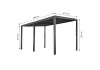 Floraworld Pergola, lamelová střecha, antracitová, 400 x 310 cm ...