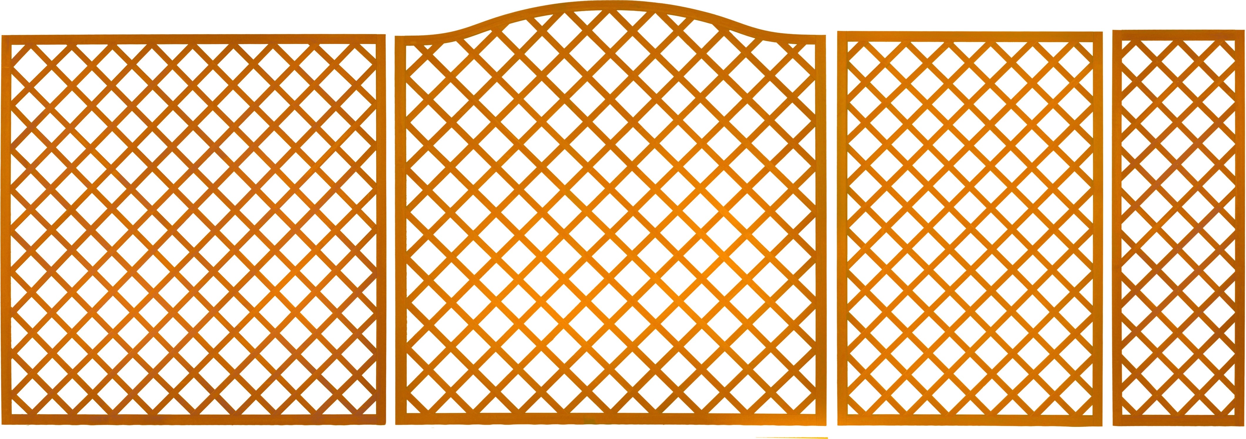 Prvek protipohledového plotu Nancy piniový 164/180 cm x 180 cm koupit v OBI