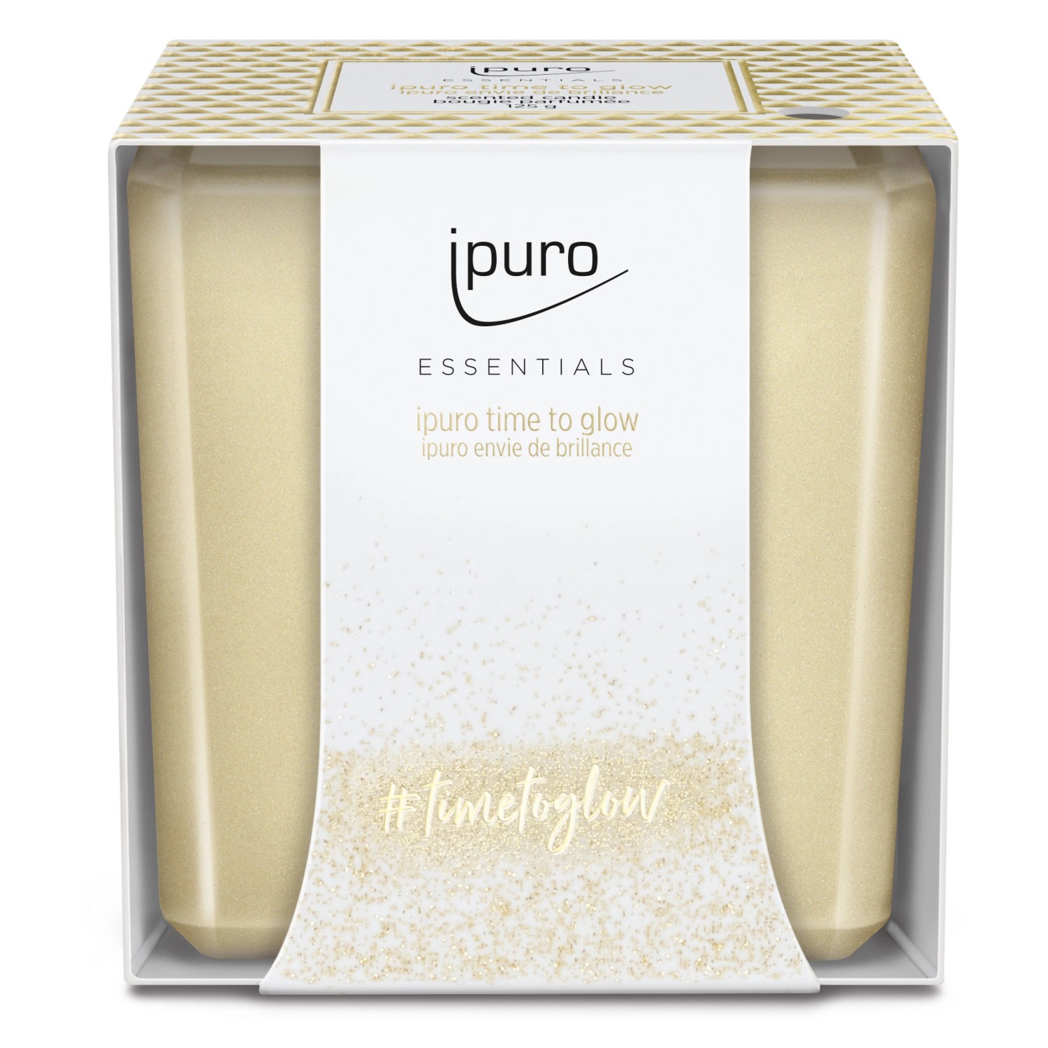 Ipuro Vonná svíčka Essentials Time To Glow 125 g
