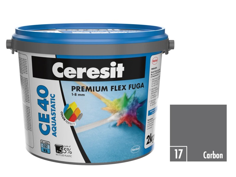 Ceresit Flexibilní spárovací hmota CE 40 Aquastatic Carbon, 2 kg