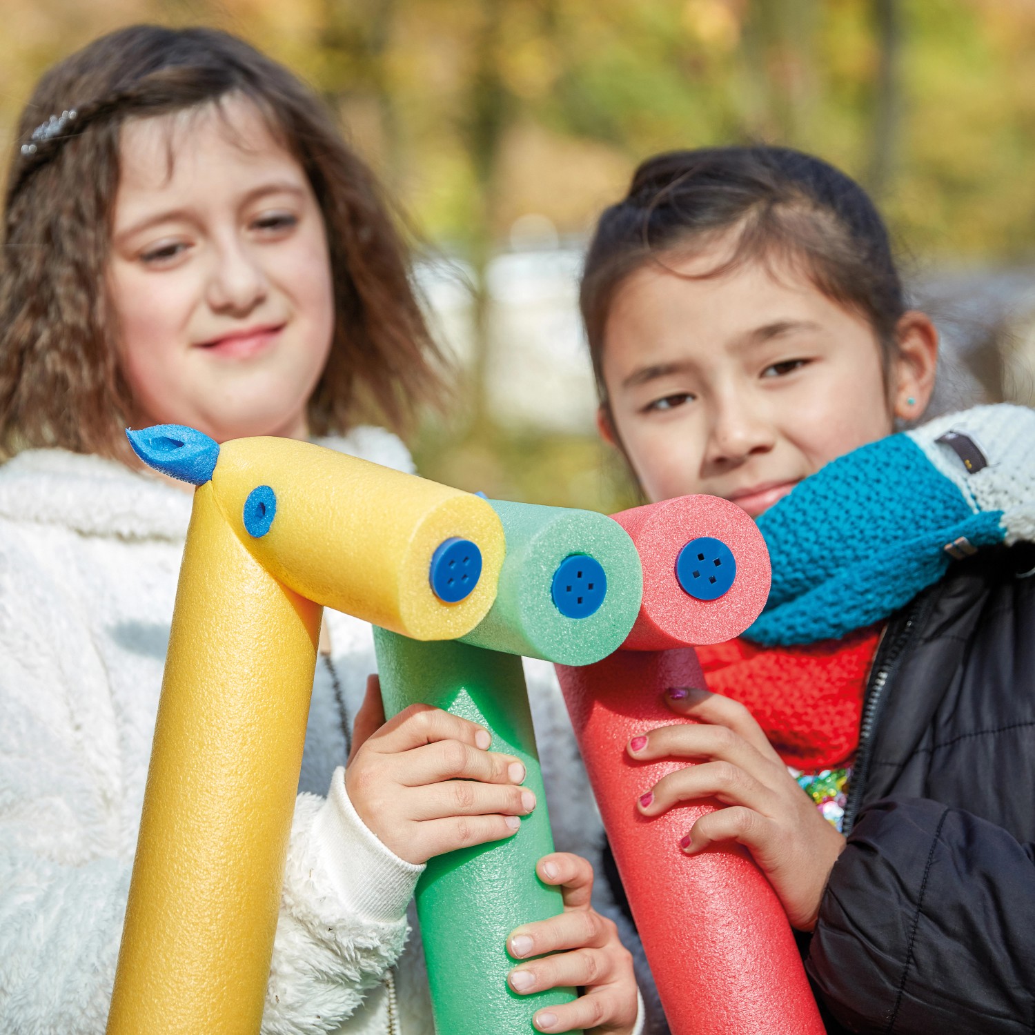 Pěnová plavací nudle Comfy poník s píšťalkou různé barvy pr. 6,7 x 145 ...