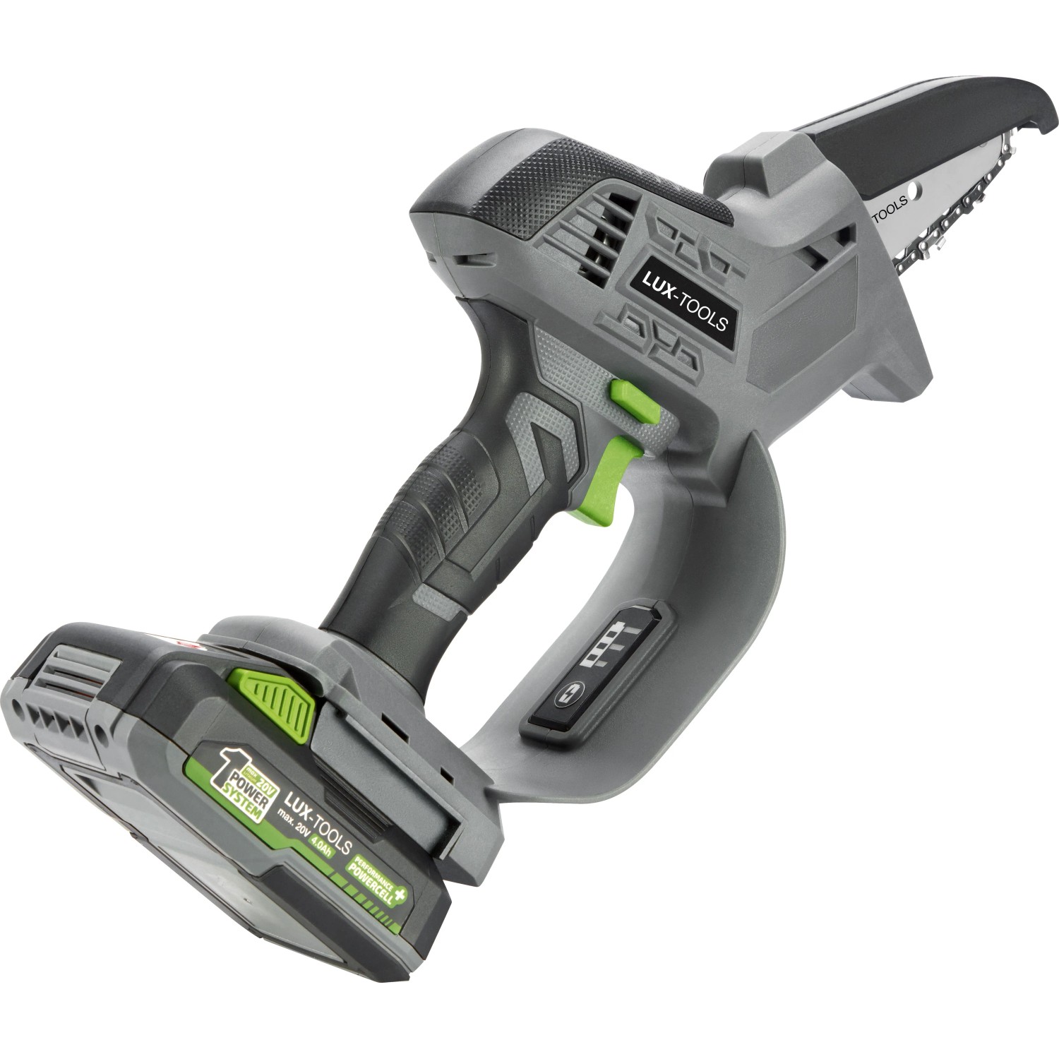 LUX-TOOLS Aku vyvětvovací pila 20V A-EAS-20/100 1 Power System Solo ...