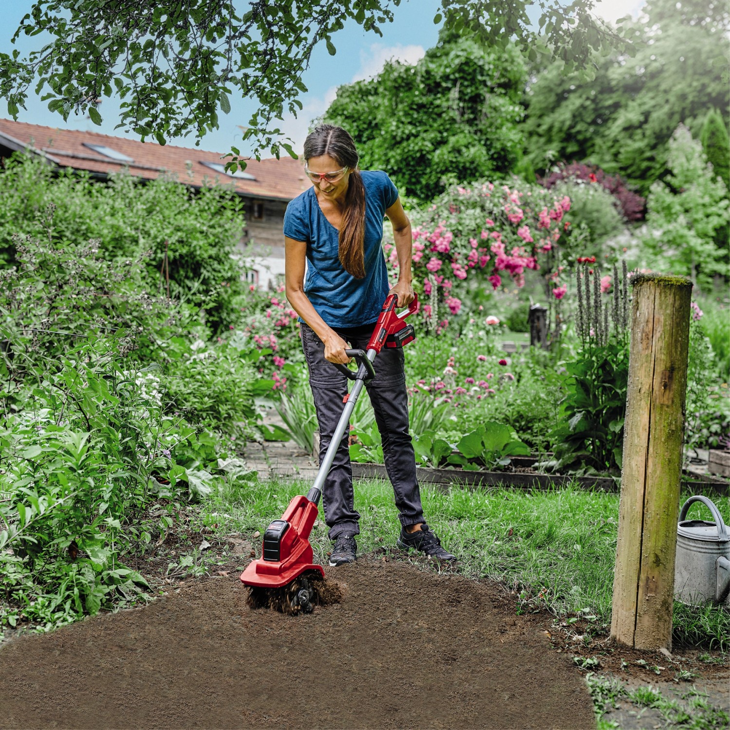 Einhell Aku kultivátor Power X-Change GE-CR 18/20 Li E Solo nakoupit u OBI