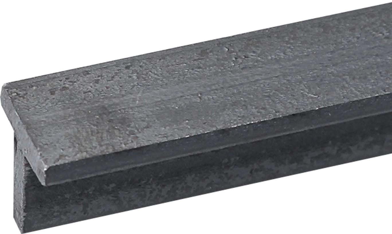 Arcansas T-Profil z přírodní oceli 25 x 25 x 1,5 x 2000 mm