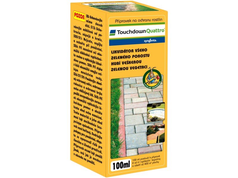 Syngenta Touchdown Quattro Herbicid 100 ml nakoupit u OBI