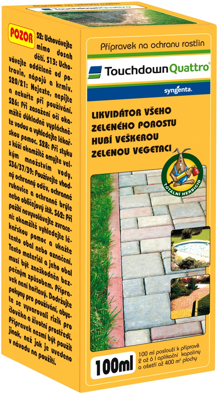 Syngenta Touchdown Quattro Herbicid 100 ml nakoupit u OBI