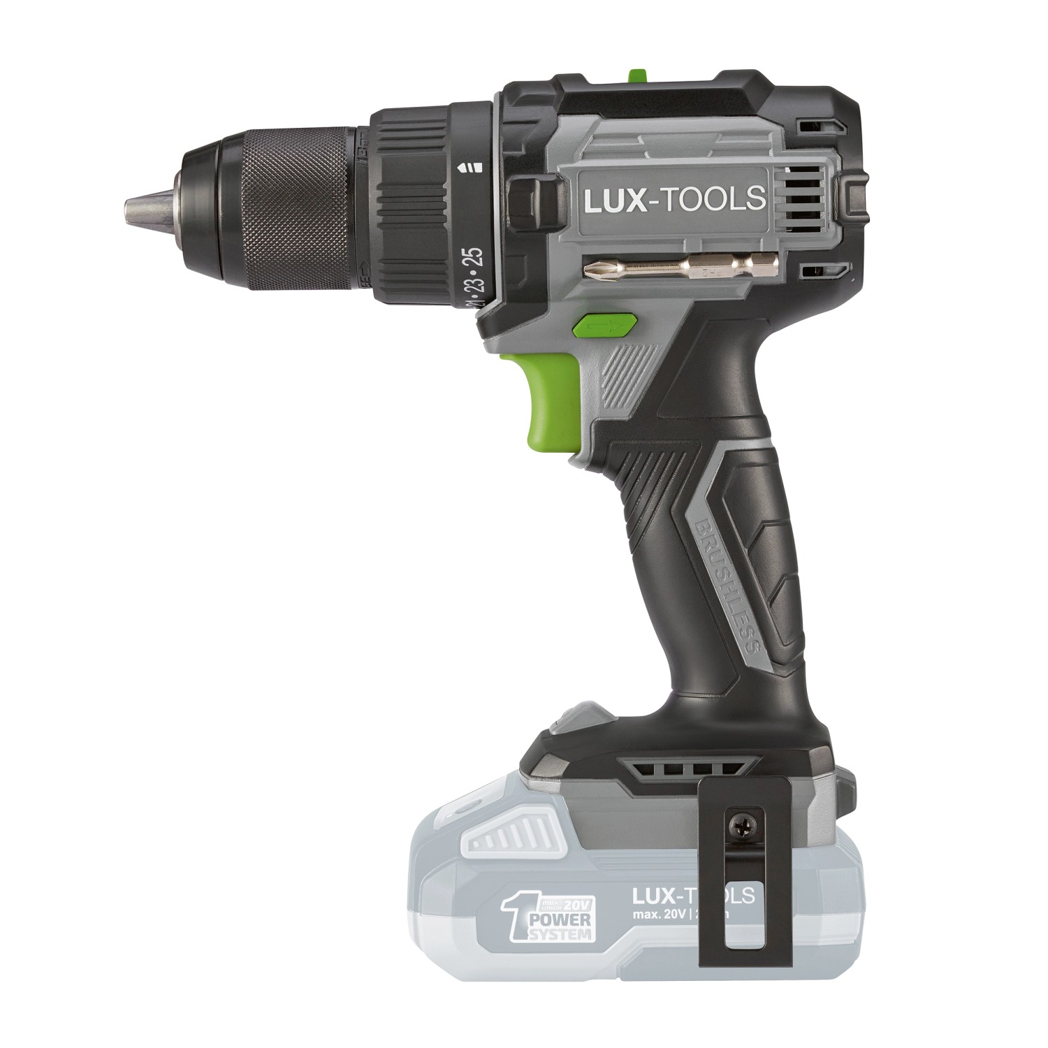 LUX-TOOLS 1 PowerSystem Aku vrtací šroubovák A-BS-20 B Solo nakoupit u OBI