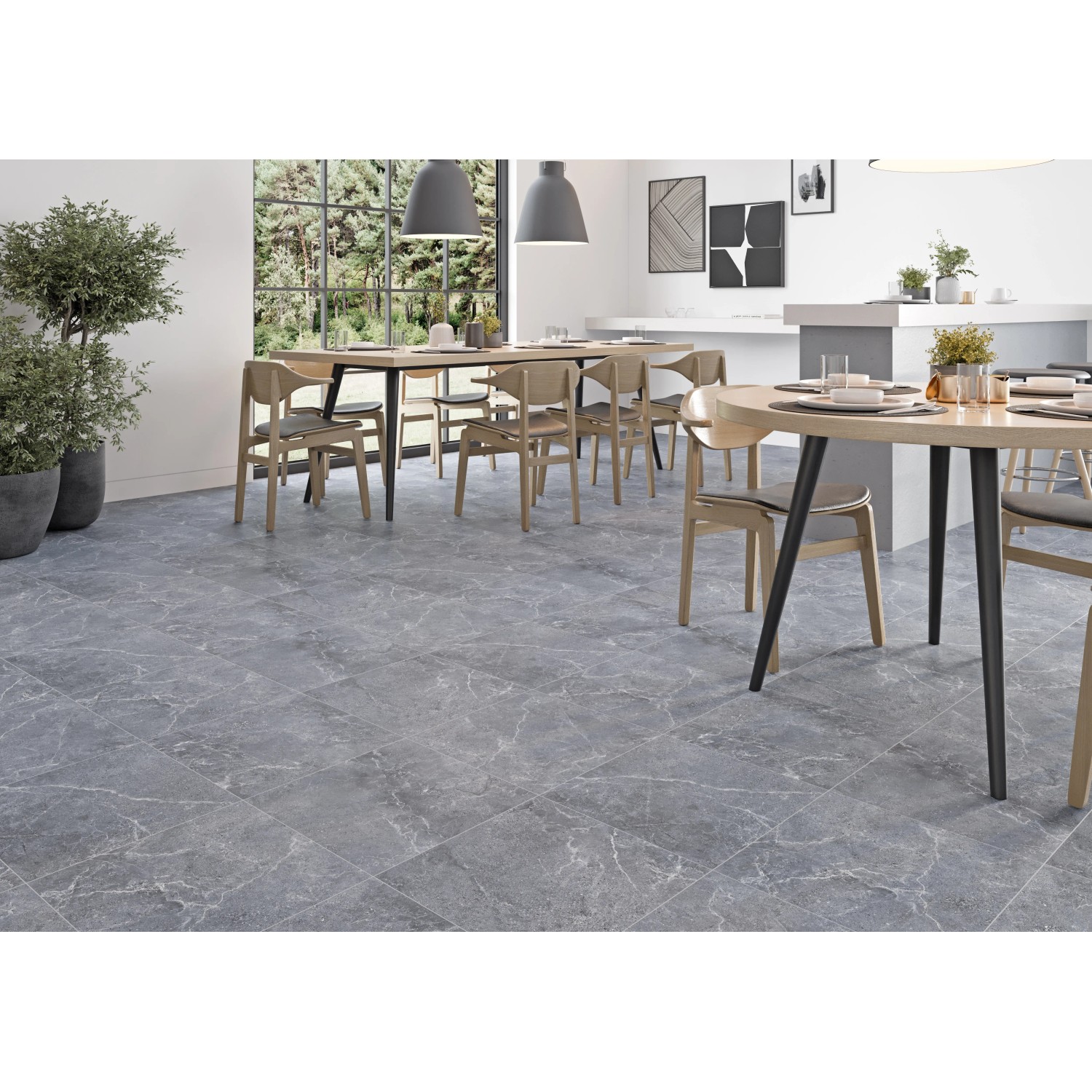 Cersanit Dlažba RUFUS Grey Matt 42 x 42 cm nakoupit u OBI