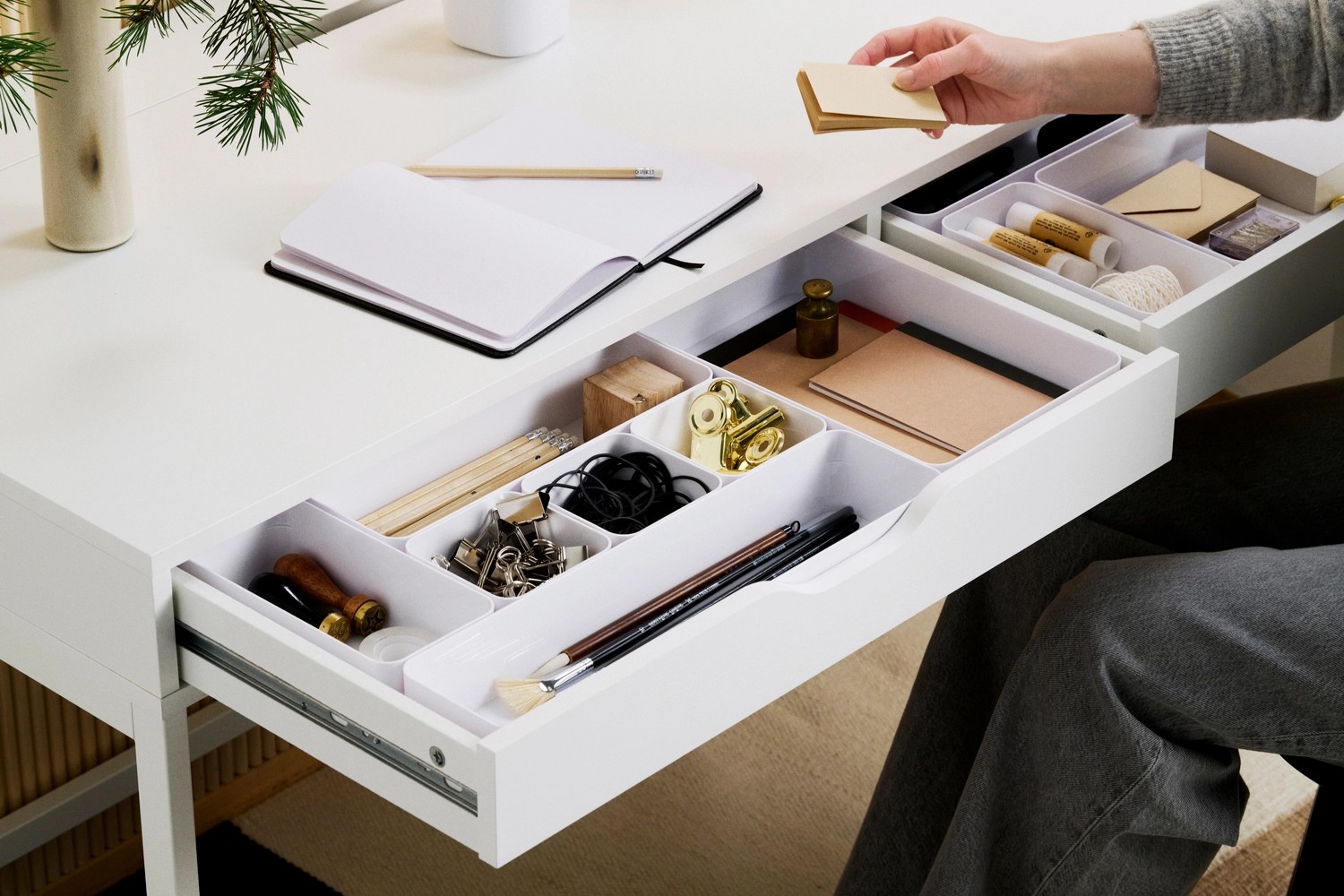 SmartStore Organizér Compact Sort bílý 40 x 10 x 6 cm nakoupit u OBI