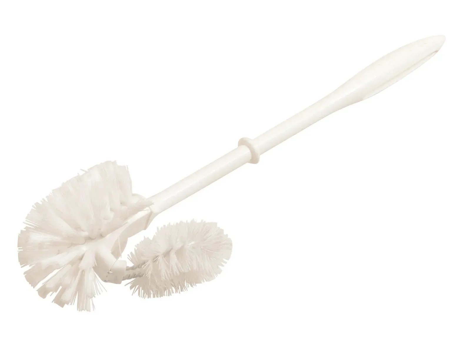 LUX-TOOLS WC štětka s čističem okrajů