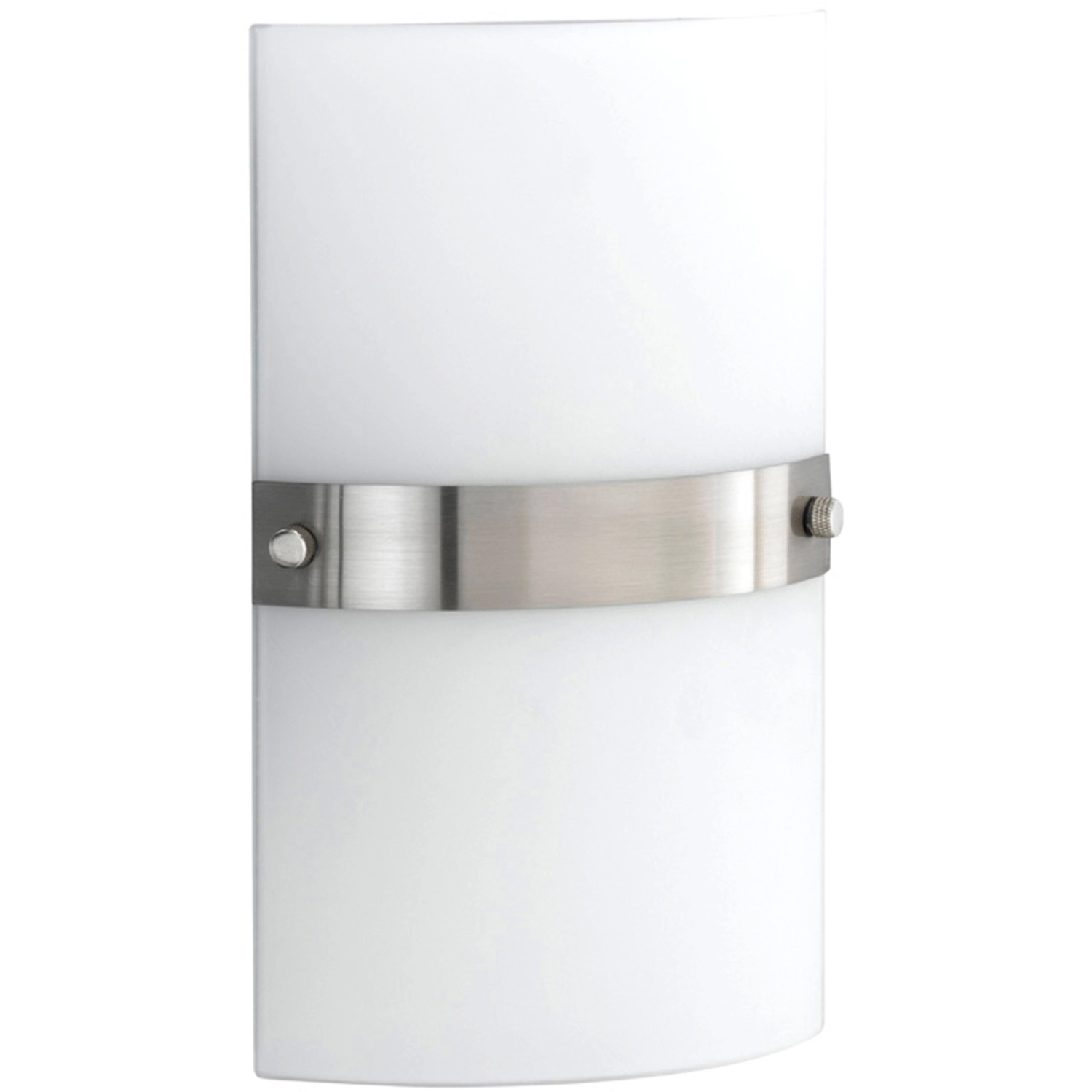 Paul Neuhaus Nástěnné svítidlo Square, ocel/mléčné sklo, 25,5 x 15,5 cm ...