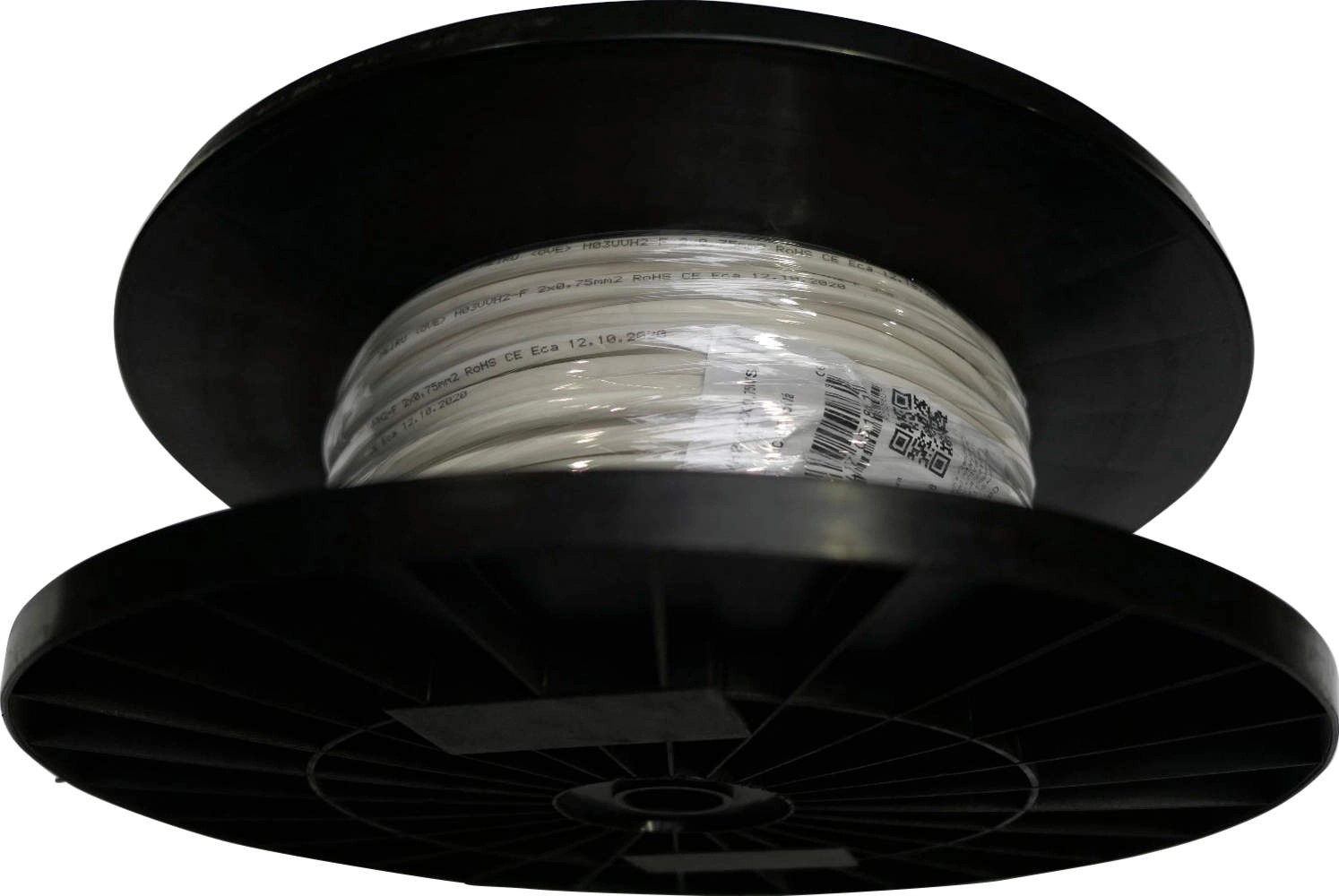 Silový kabel H03VVH2-F 2x0,75 mm, bílá (cívka) - metráž koupit v OBI