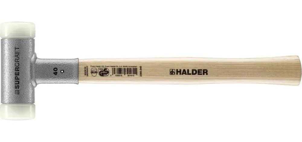 Halder Kladivo Supercraft, nylon/hickory, pr. 40 mm nakoupit u OBI