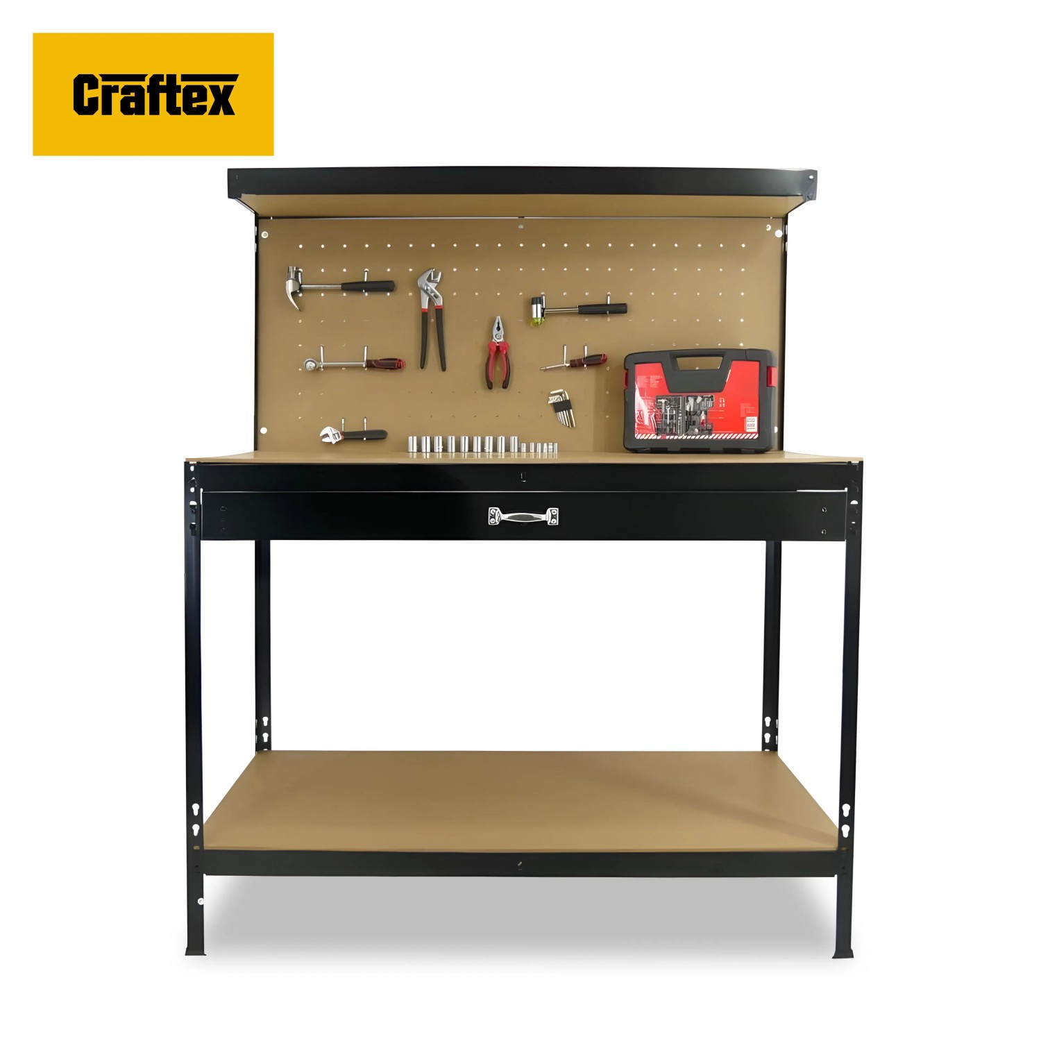 Craftex Ponk Pracovní stůl ocelový 120 x 60 x 150 cm nakoupit u OBI