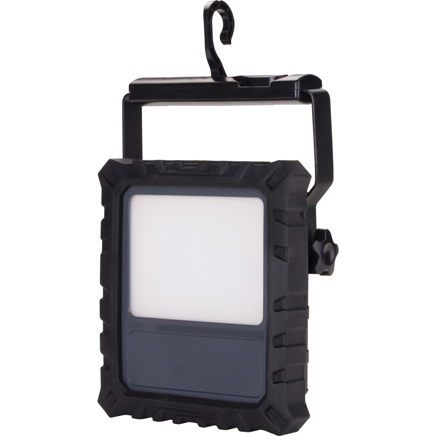 LUX LED aku stavební reflektor 20 W, 1500 lm, 4000 K, černý 22,5 x 15,8 ...