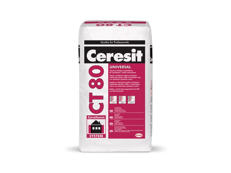 Ceresit Univerzální lepicí a stěrková malta CT 80 Universal 25 kg nakoupit u OBI