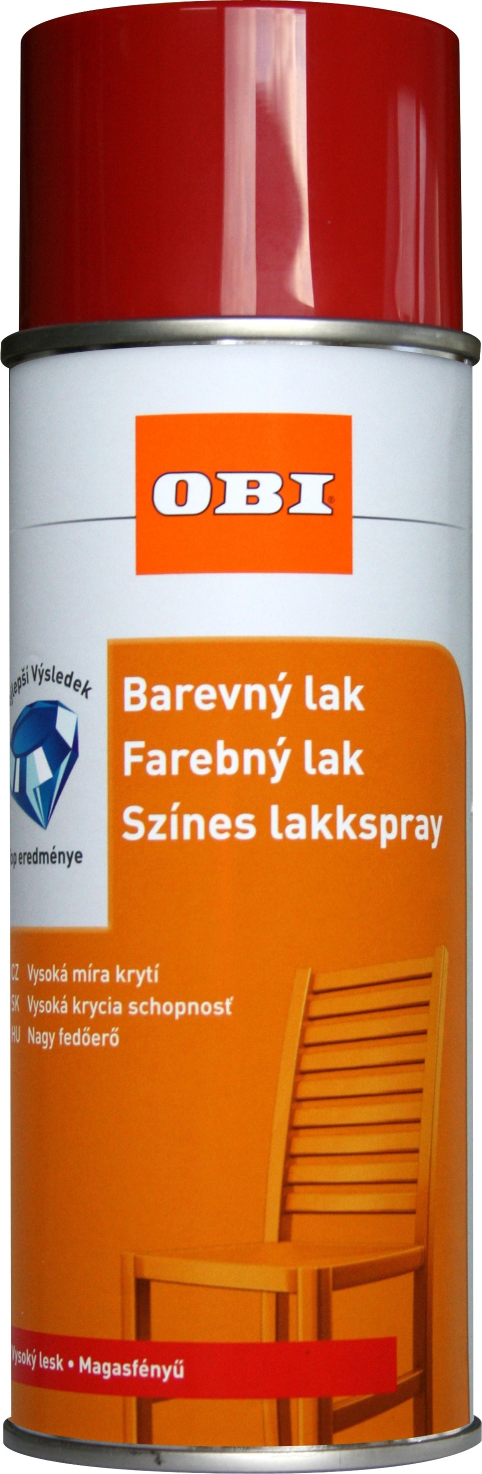 OBI Lak ve spreji vysoce lesklý RAL 3000 ohnivě červená 400 ml nakoupit u OBI