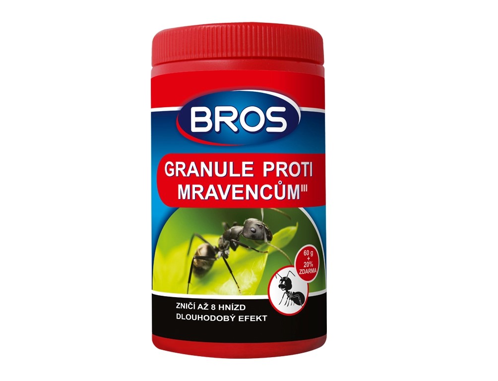 BROS Granule proti mravencům insekticid 60 g + 20% nakoupit u OBI